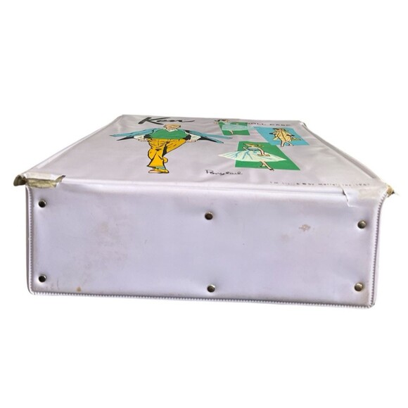 Mattel | Toys | Vintage Barbie Ken Doll Carrying Case 96s Purple Good ...